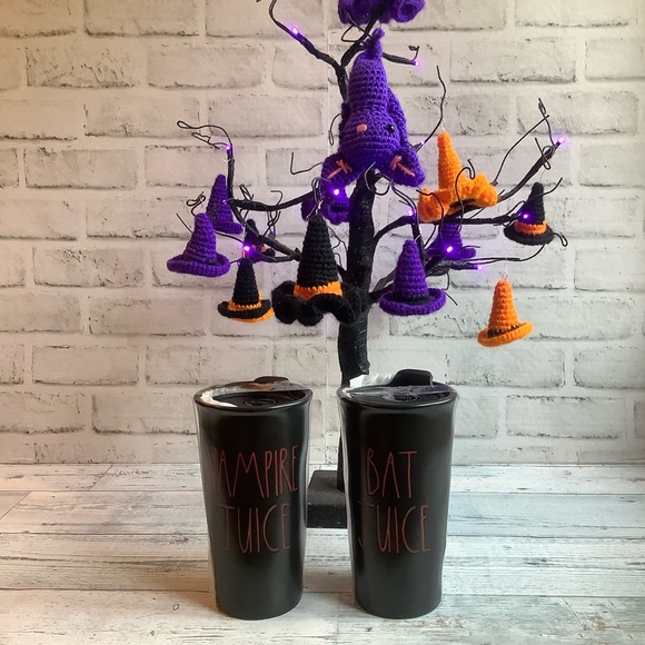 Rae Dunn | Holiday | Rae Dunn Halloween Bat Vampire Juice Ceramic ...